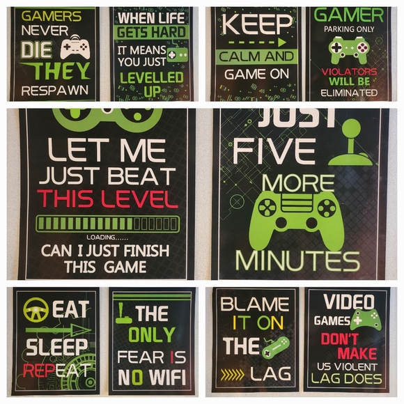 Video Games & Consoles | Gamer Signs | Poshmark